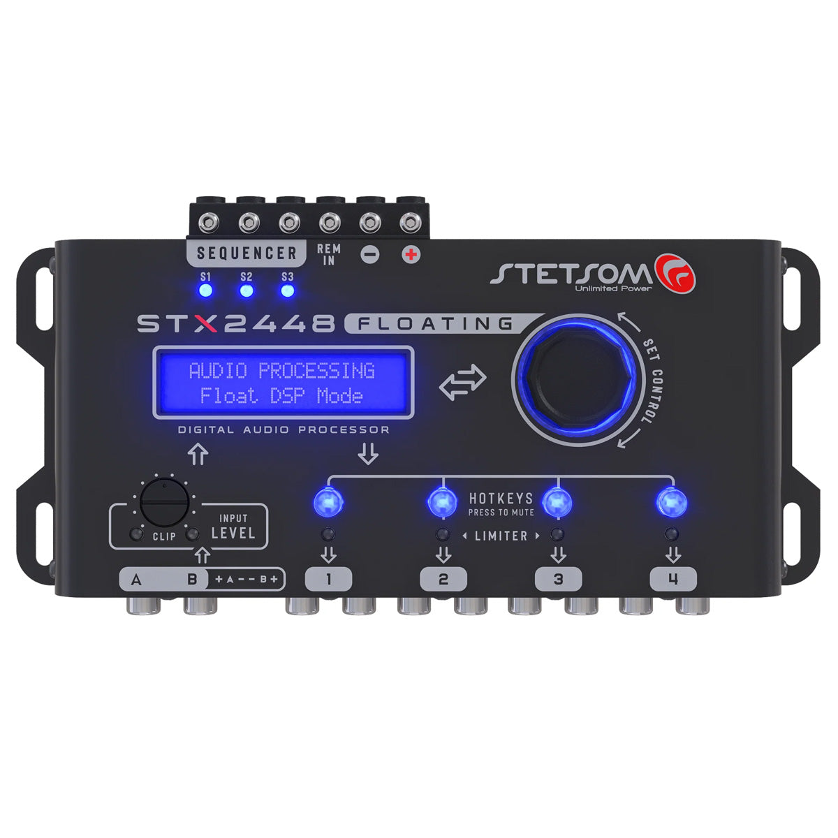 Stetsom STX2448 Floating DSP Digital Signal Processor Crossover Equali