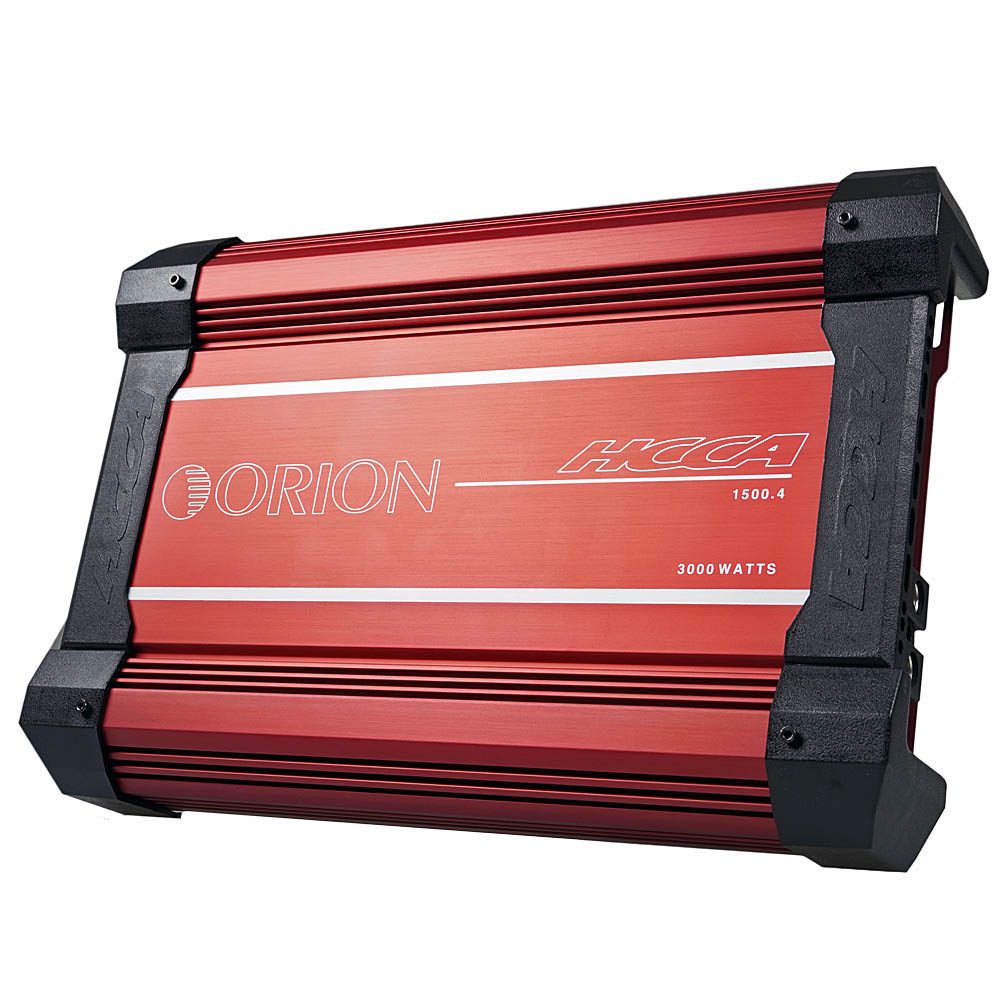 Orion 4 Channel Amplifier 6000 Watts Max 4 Ohm Class AB HCCA Series HC
